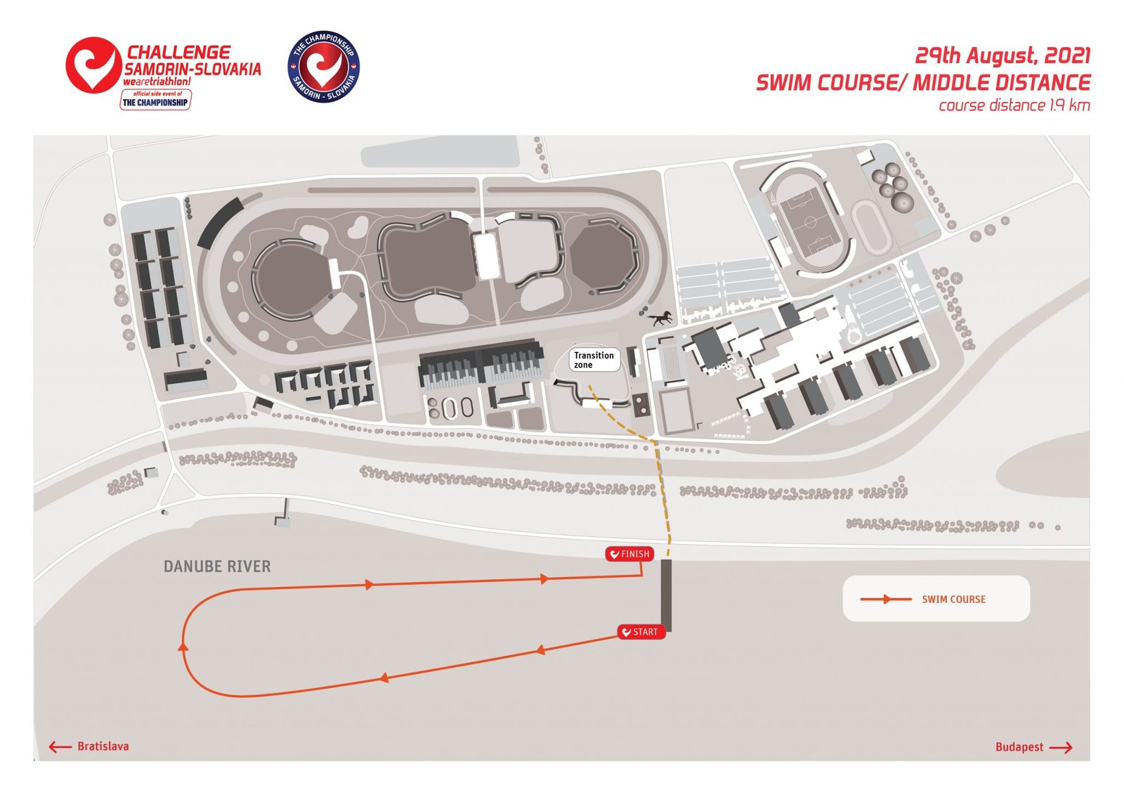 Challenge The Championship triathlon – swim course | Iron Len