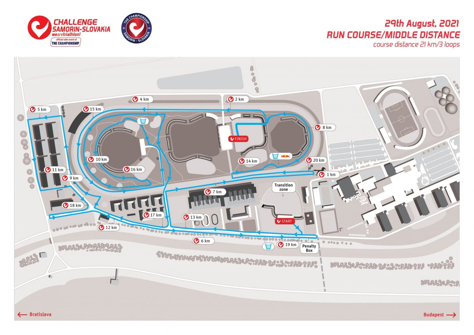 Challenge The Championship triathlon – run course | Iron Len